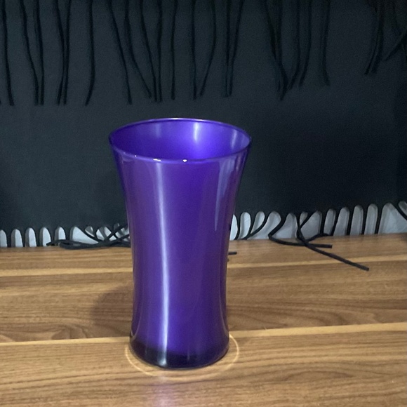 Source Unknown | Accents | Purple Cobalt Vintage Flare Glass Vase ...